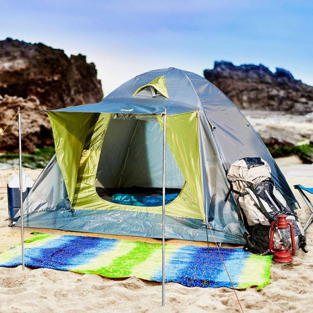 Carpa para acampar 4 Personas Iglú Domepark | Plazi Homecenter
