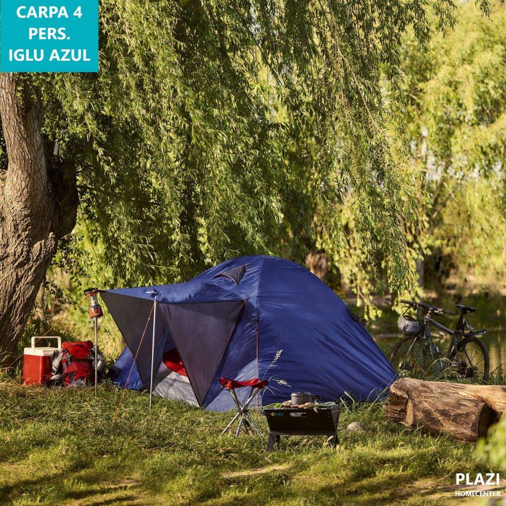 Carpa Para 4 Personas Camping -Playa - Plazi Homecenter